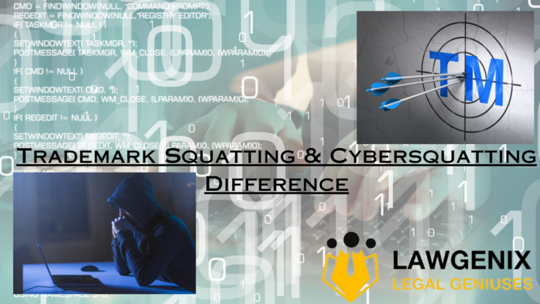 Difference between Trademark Squatting and Cybersquatting